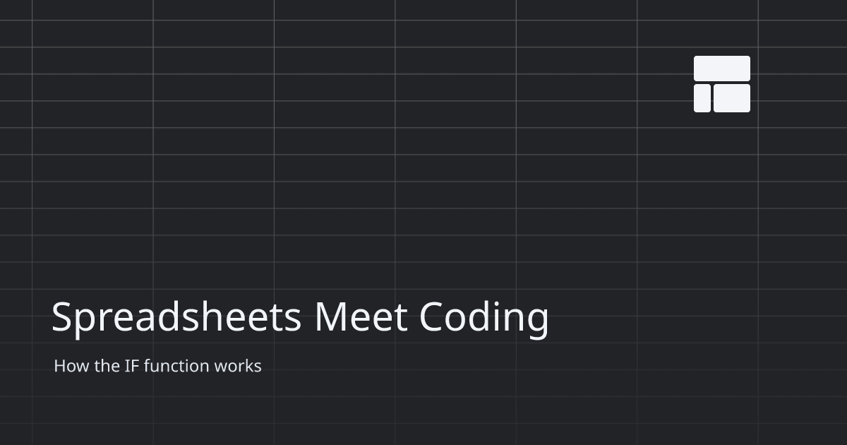 Spreadsheets Meet Coding Subset Blog Subset 